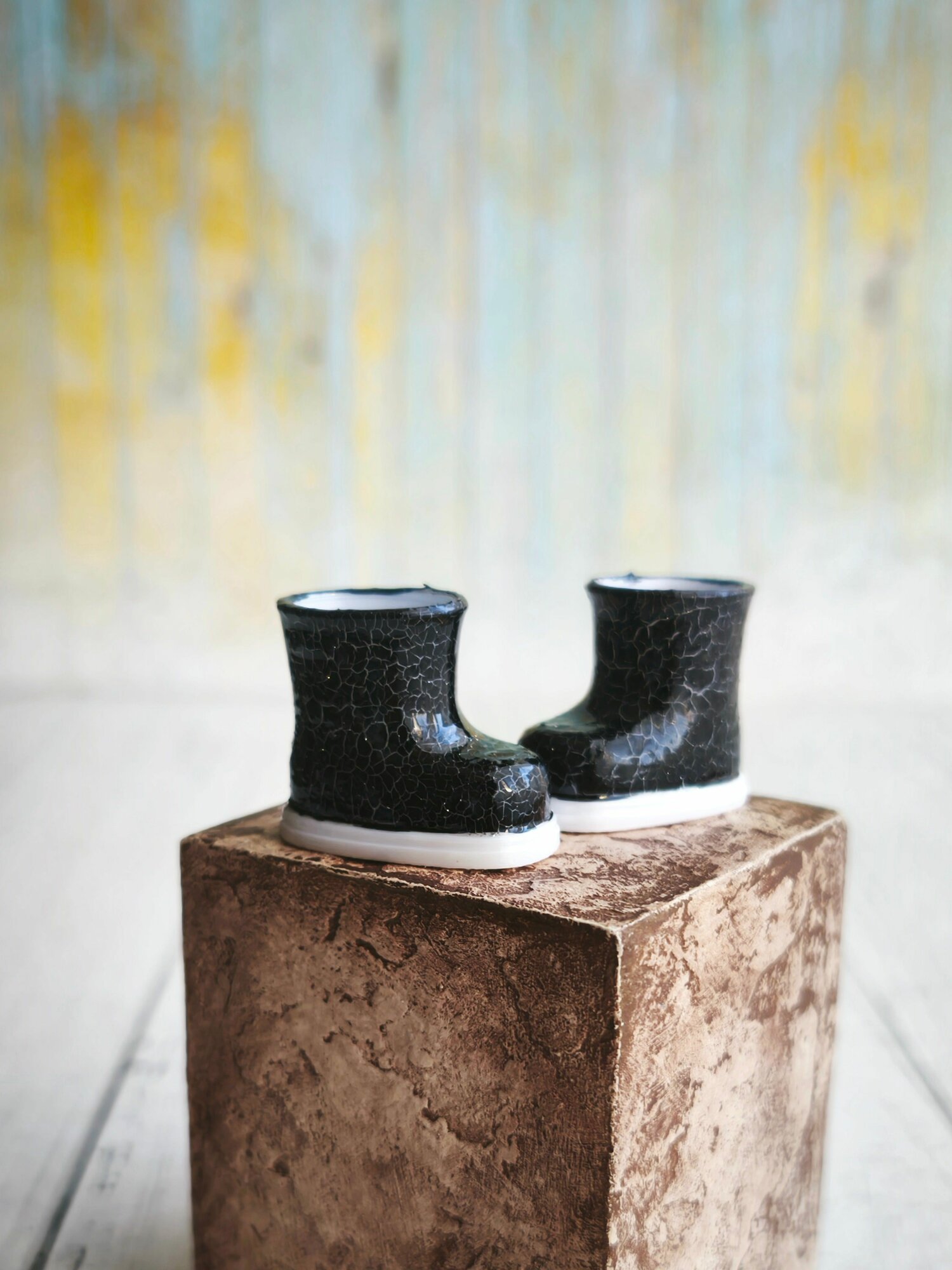 Сапоги "Кракелюр" для куклы Obitsu11/YMY