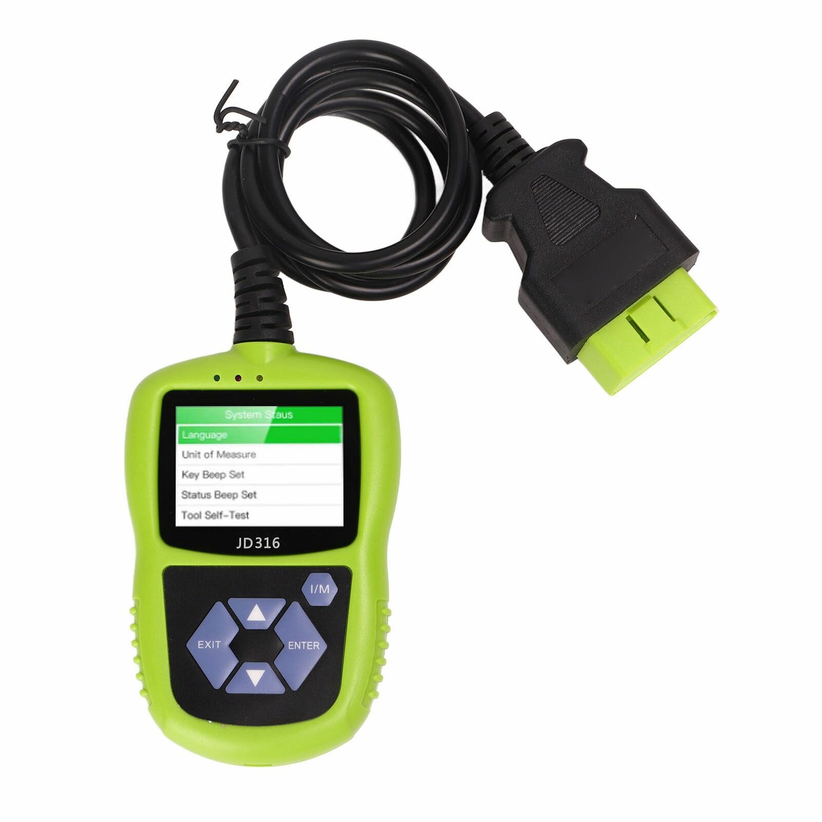 Сканер OBD2 для авто с 1996 г, чтение ошибок двигателя