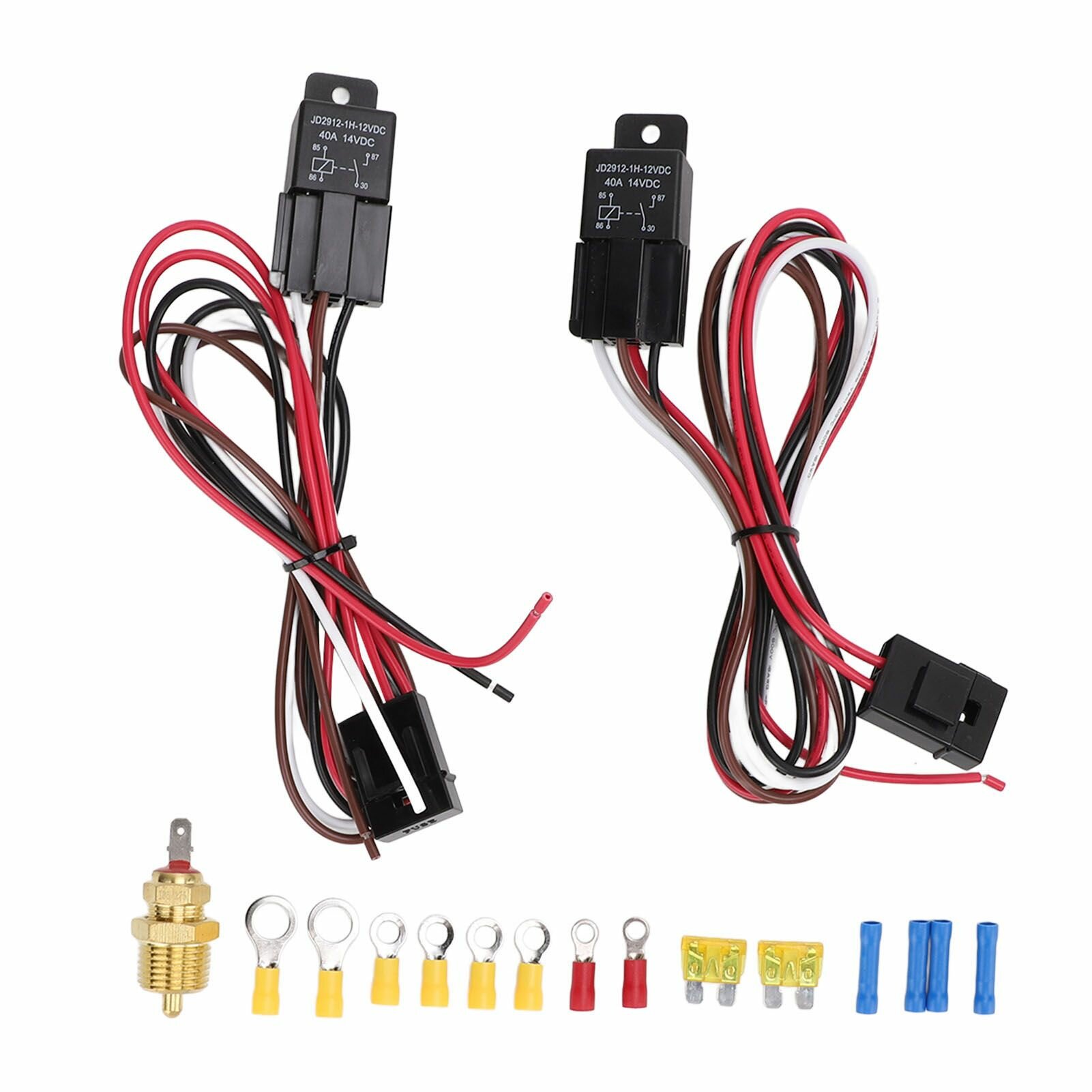 Комплект реле двойного вентилятора 12V (175-185 F)