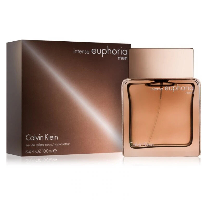 Туалетная вода для мужчин Calvin Klein Euphoria Intense Men 100 мл / Духи Кельвин Кляйн Эйфория Интенс Мен