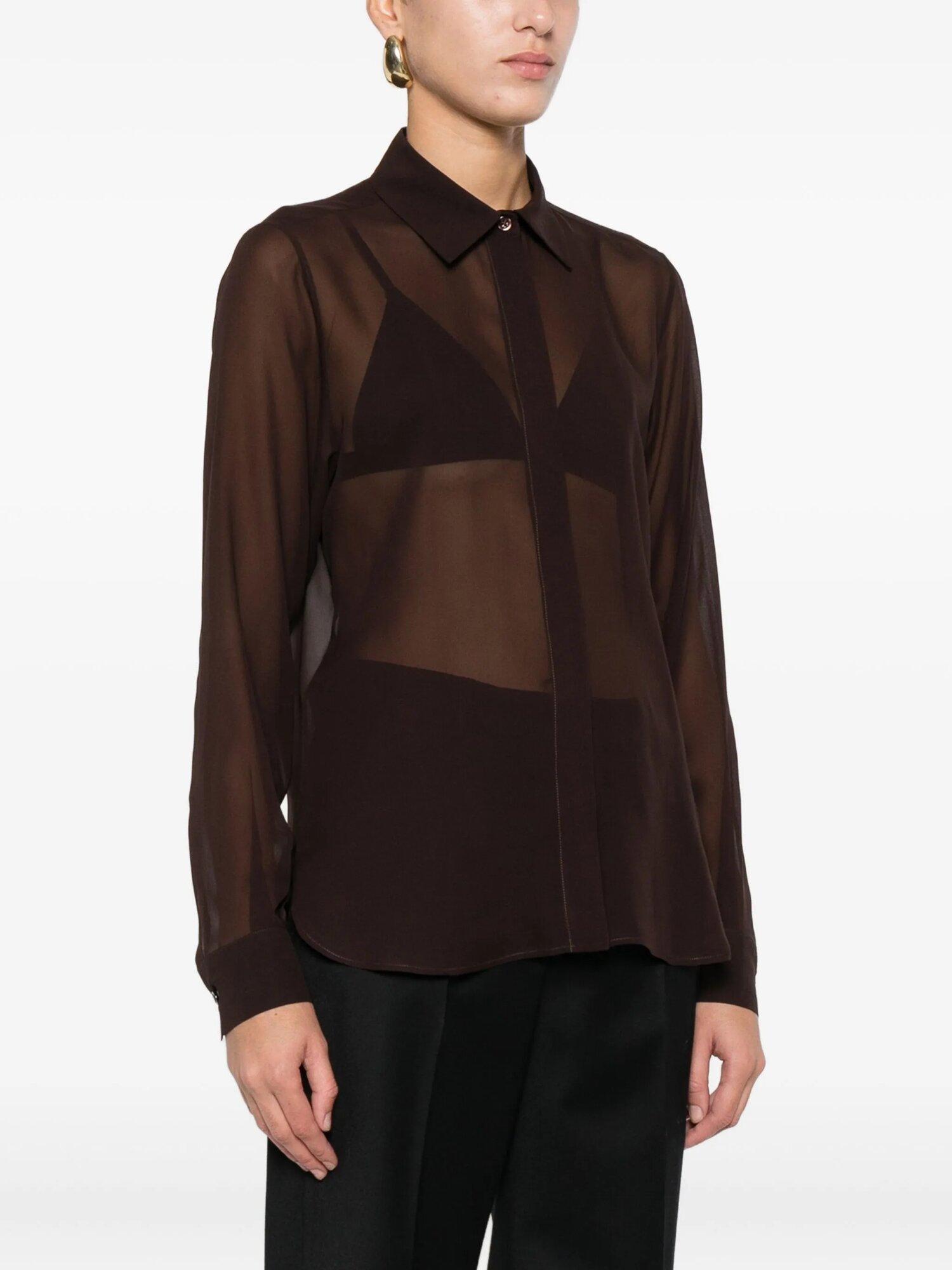 Рубашка Tagliatore Long-sleeve shirt, размер 46 — фото 1