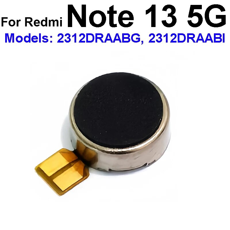 Вибромотор для Xiaomi Redmi Note 13 5G (2312DRAABG, 2312DRAABI)
