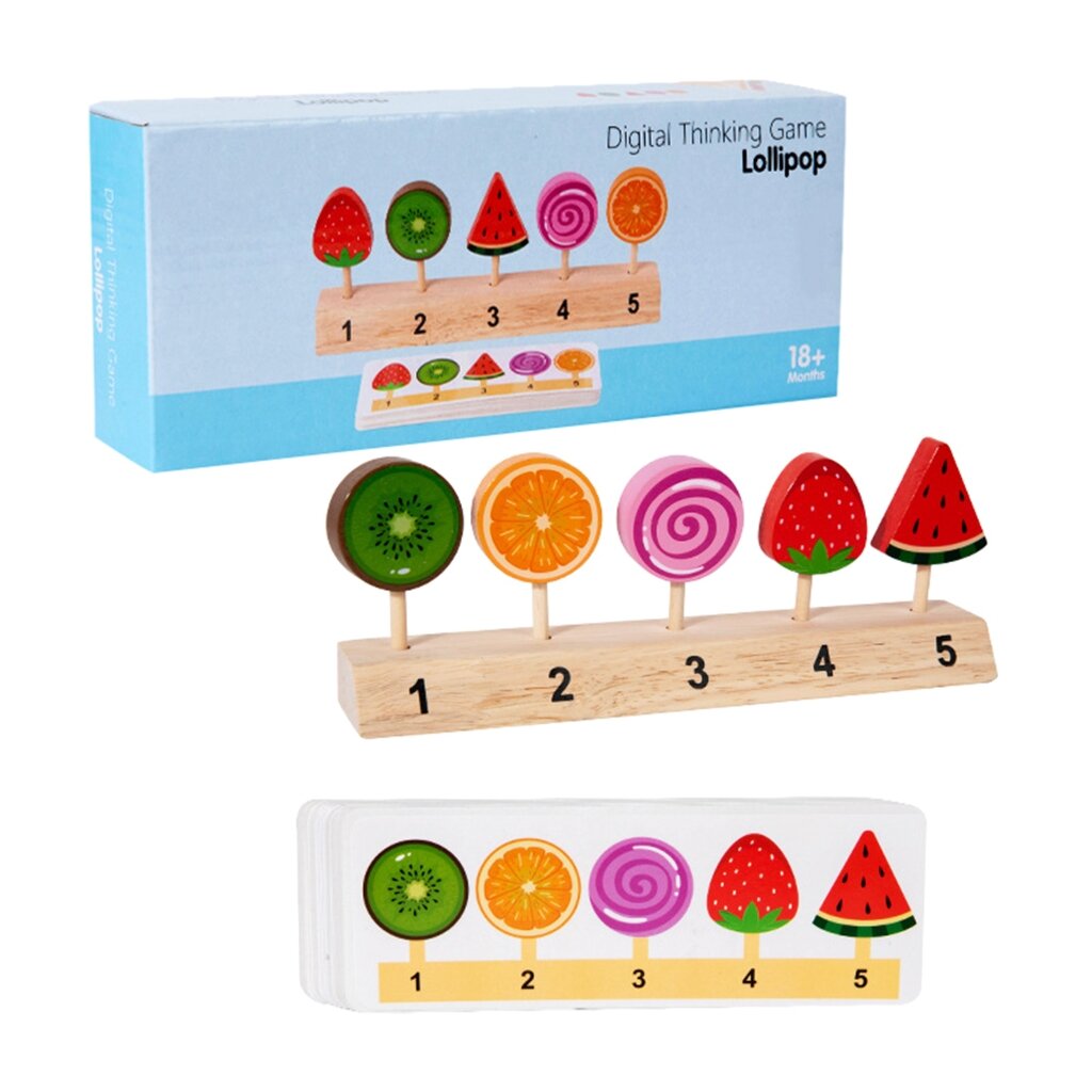 Леденцовое мороженое, Палочки для мороженого, Тренирующие Логическое Мышление, Игрушки Для Игрового Дома-Lollipop