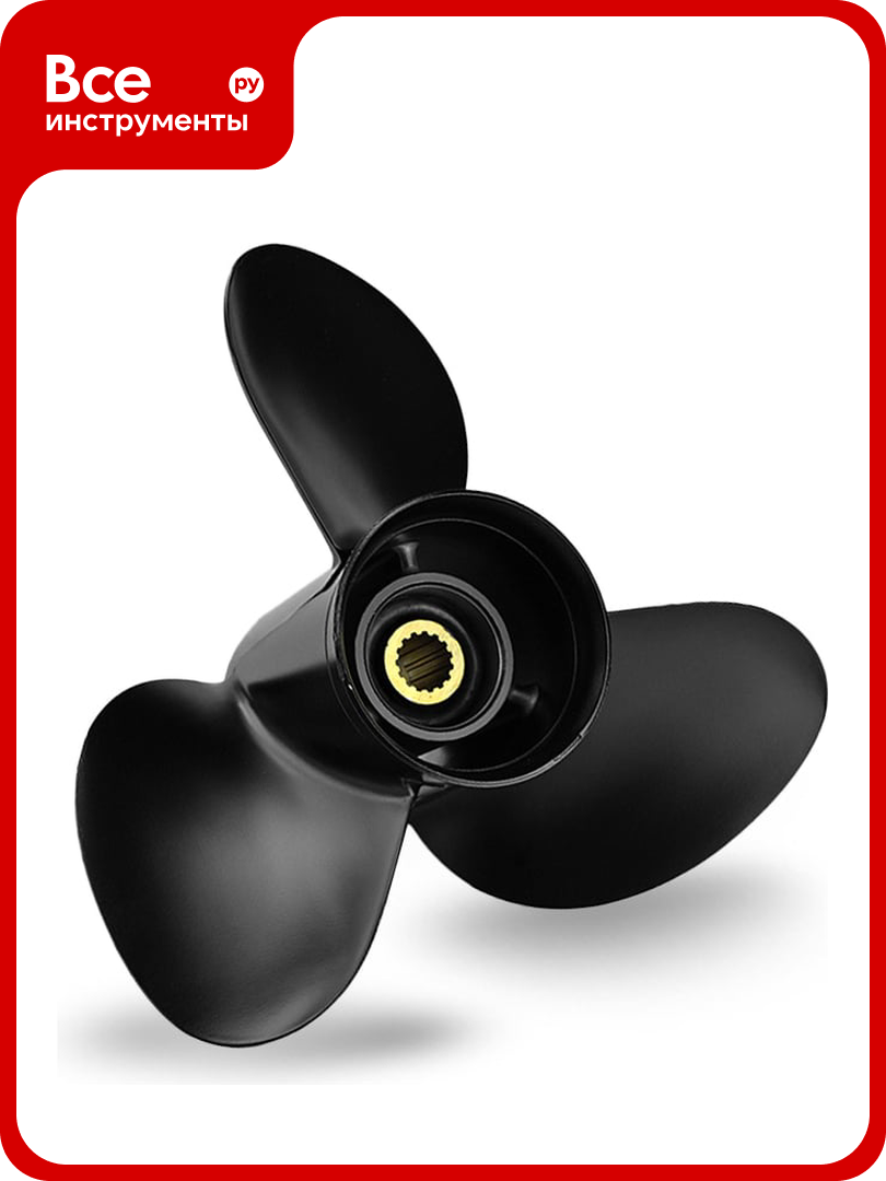 Гребной алюминиевый винт Skipper для Suzuki 70-140, 3x14"x19" SK58100-90J10-019, 140 л