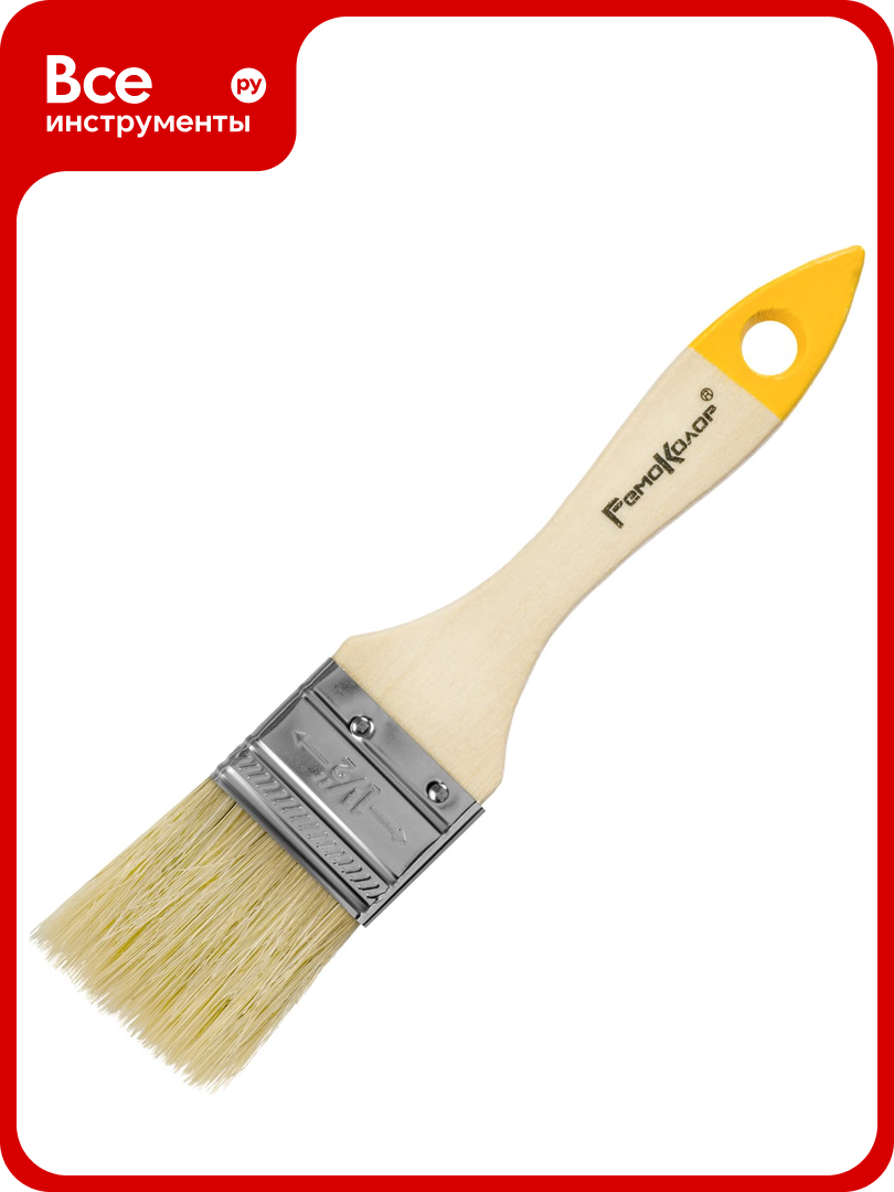 Кисть Любитель 1.5" Ремоколор 01-1-415