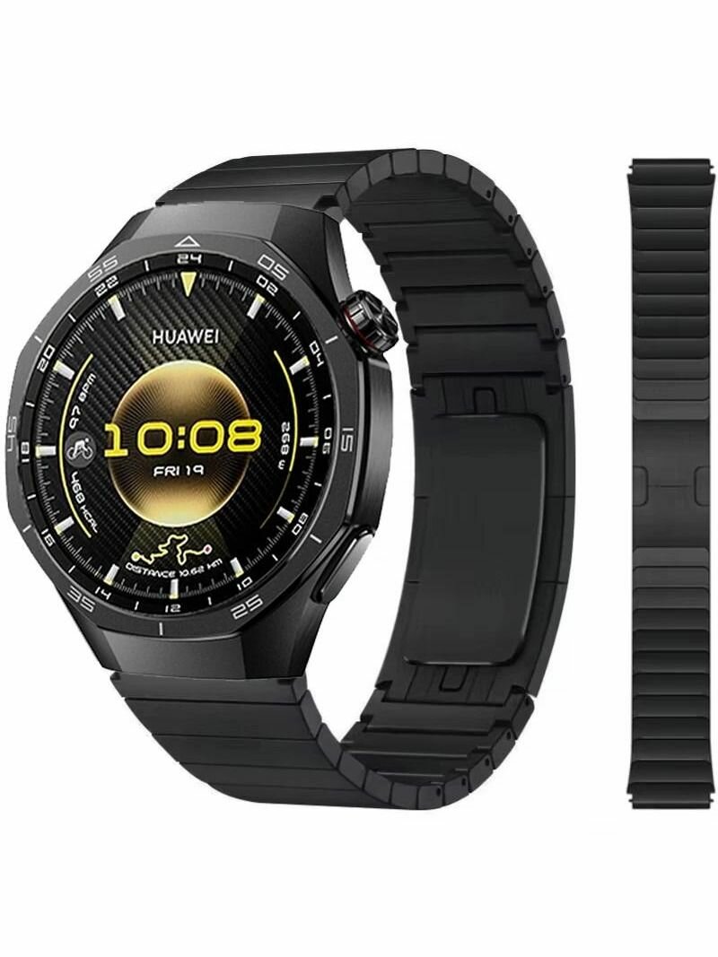 22 мм титановая лента для Huawei Smart Watch GT6 Pro / GT6 / 5/4/3 46 мм металлическая лента быстрого выпуска