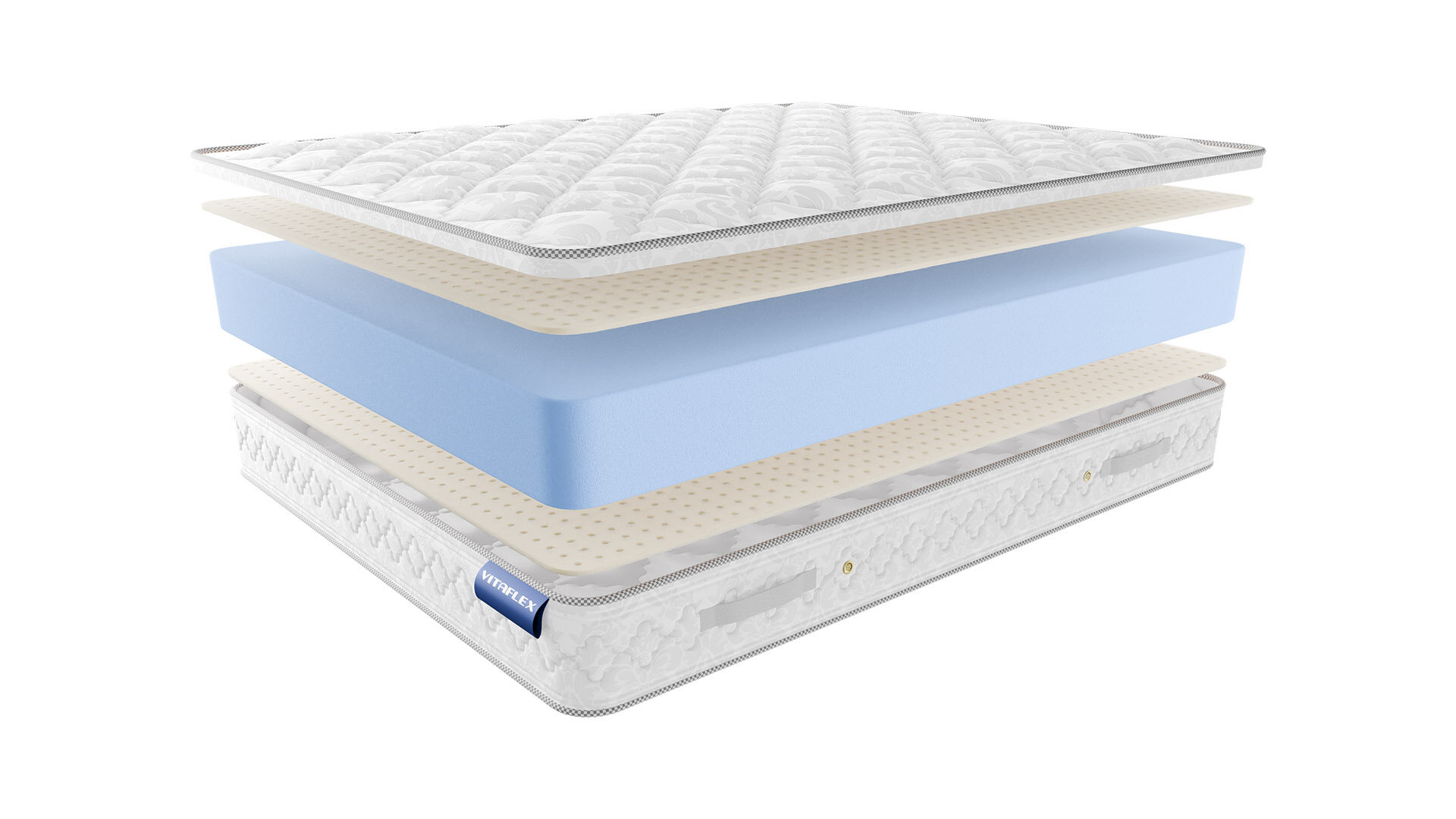 Матрас Vitaflex Standart Double Easy Max Eco 140х200 серии Foam Eco высота 22 см