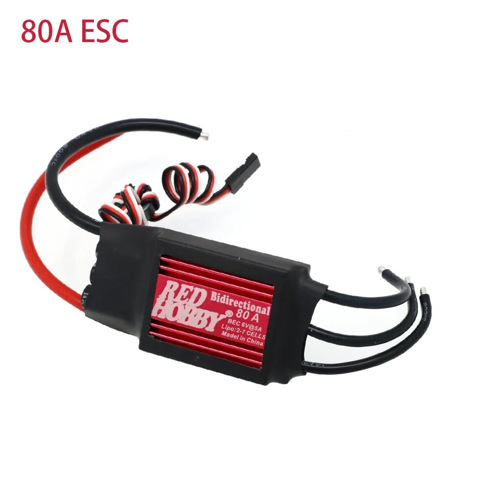 RedHobby 80A двунаправленный ESC