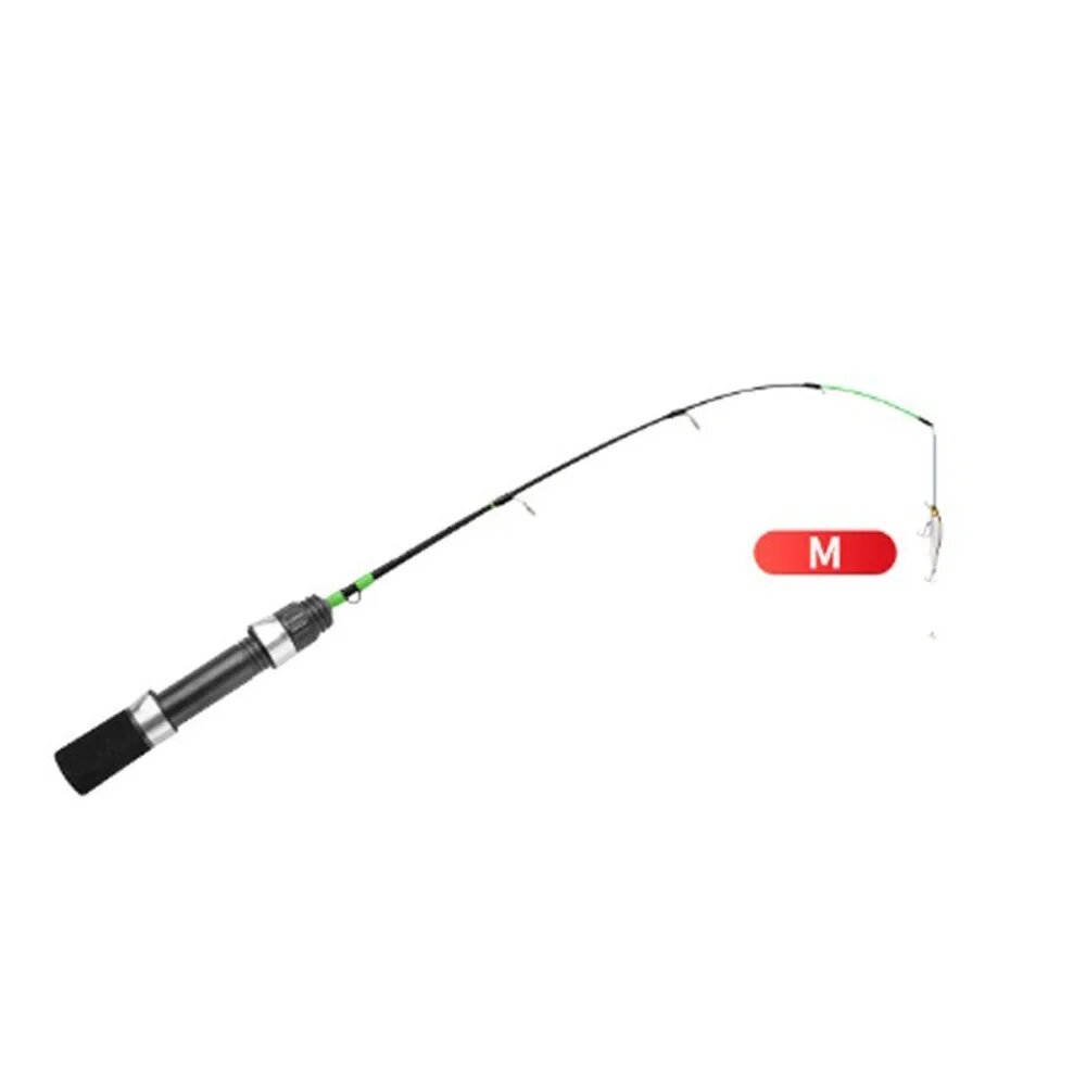 Зимняя удочка из нержавеющей стали, 2 секции, 52 см M-1 set fishing rod
