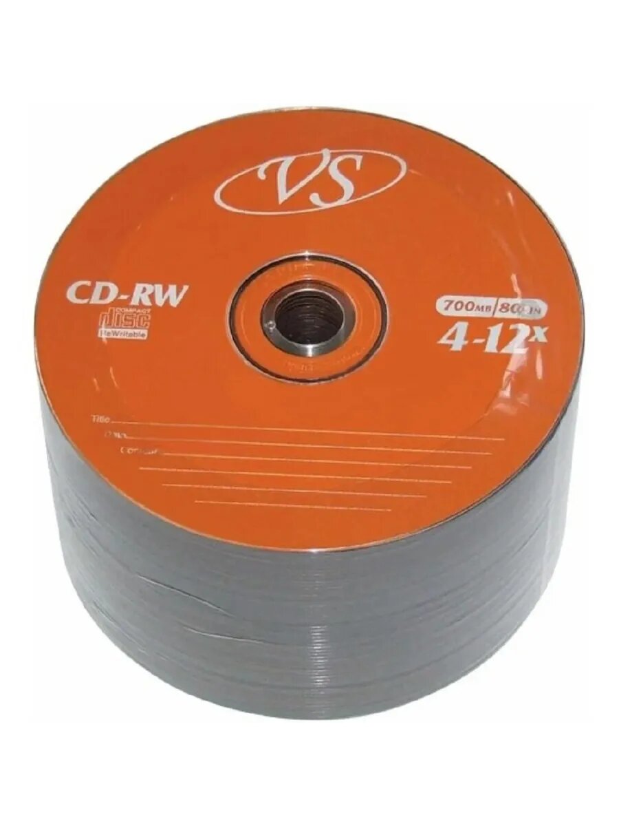 Оптический диск CD-RW VSCDRWB5001 CD-RW