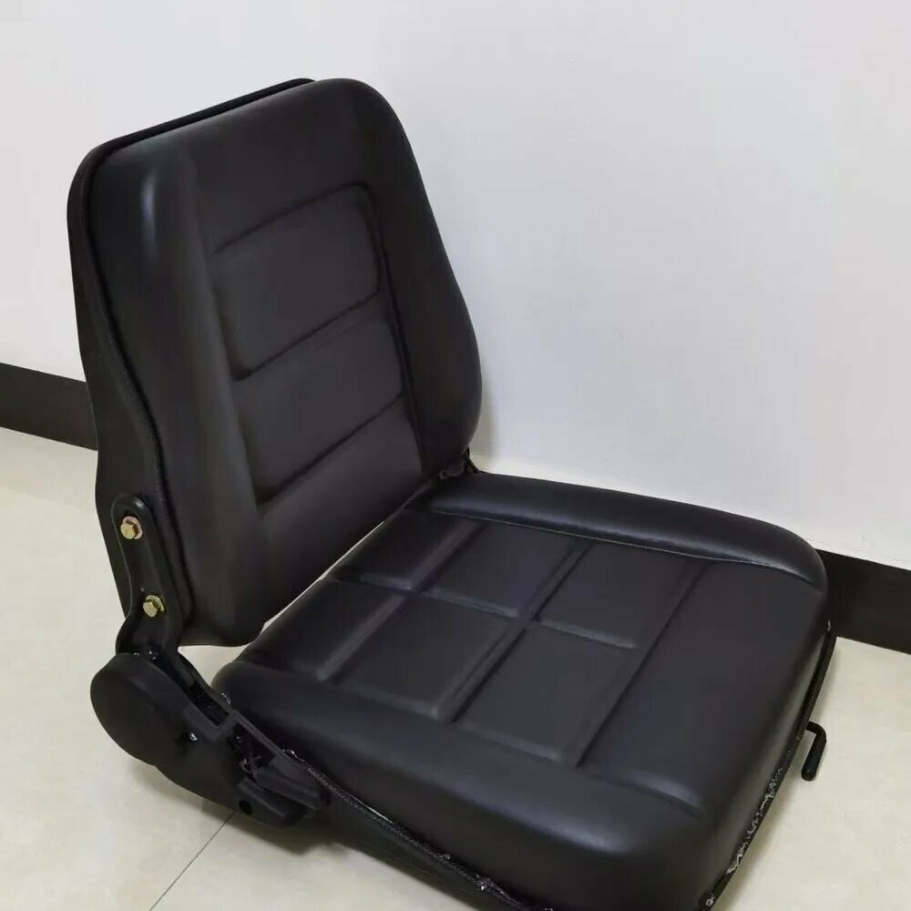 Сиденье для трактора, минитрактора / Кресло универсальное в лодку со спинкой / Складной /С подголовником