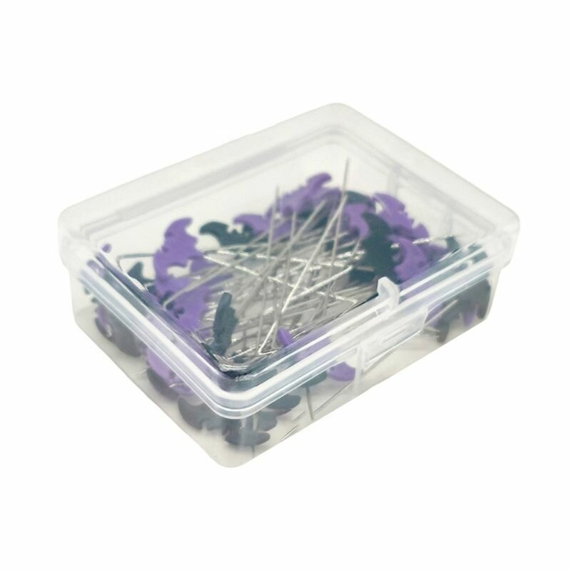 1 коробка фиксированных пластиковых булавок специальной формы для пэчворка ручной работы "Сделай сам" - 100 штук