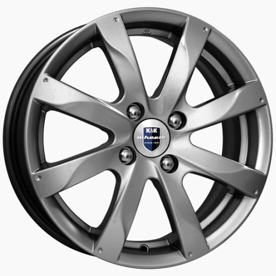 Диск K&k Джемини (КС617) 6x15 4/114.3 ET40 D66.1 дарк платинум (Арт. r72443) Оригинал