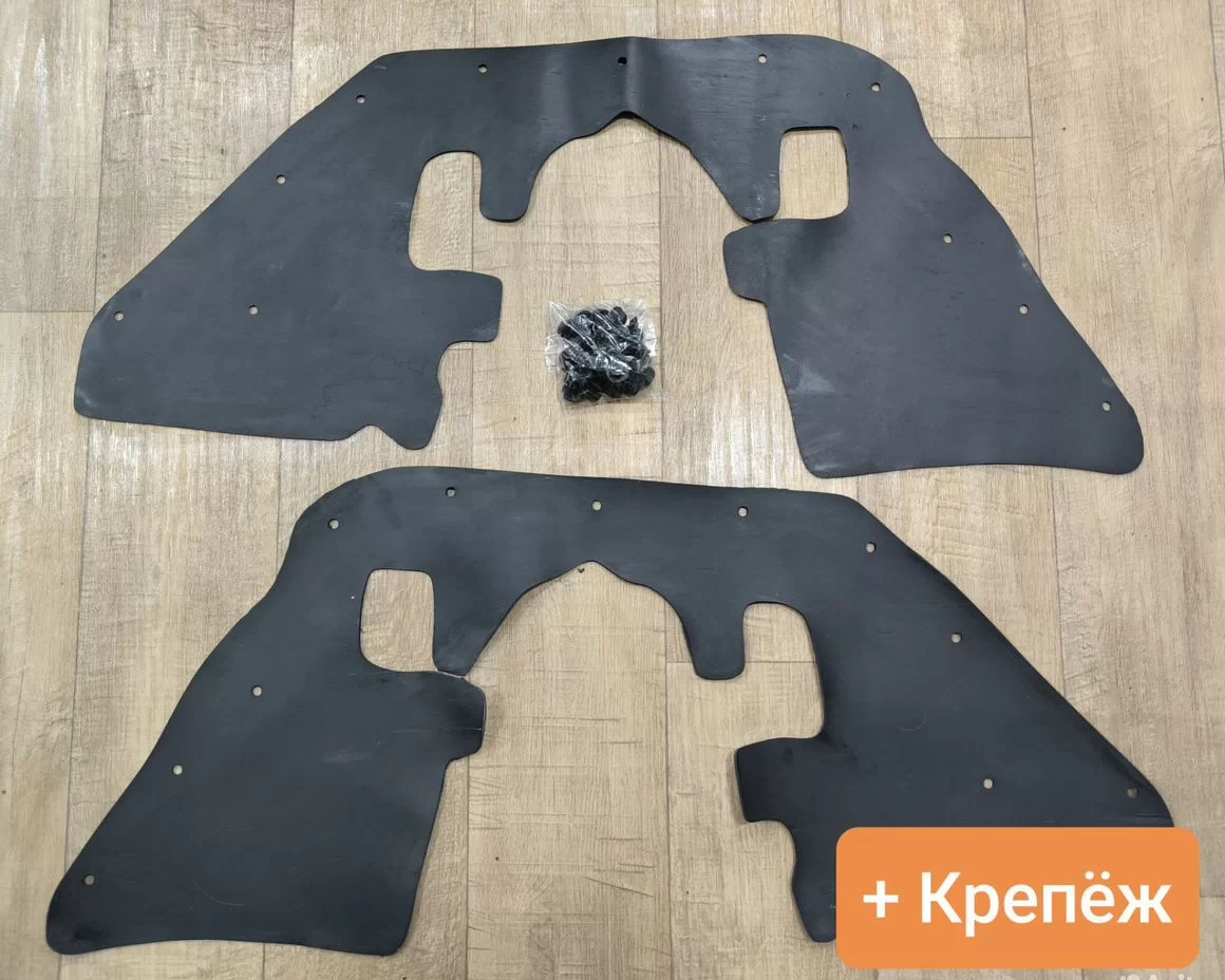 Защита двигателя боковая, XXL, для Volkswagen Amarok, комплект 2шт, 2010-2023 г. г.