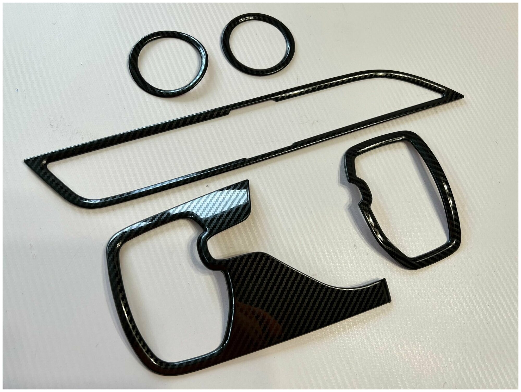 Накладки (окантовка) на воздуховоды для КИА РИО Икс - Kia Rio X 2020-2023 (рестайлинг)