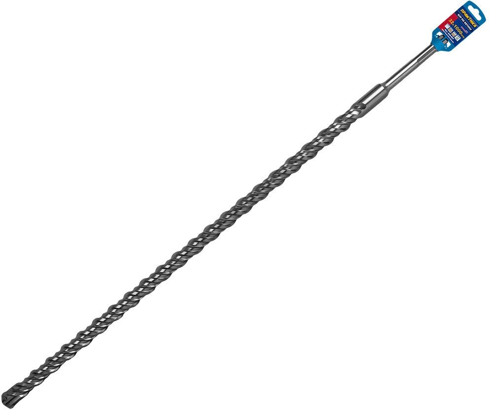 Бур SDS-MAX ПРАКТИКА 32 х 860/1000 мм, квадро, серия Эксперт, по бетону (648-007)