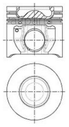 NURAL 87-148100-30 Поршень FORD TRANSIT 2,4TDCI 06- STD(комплект)