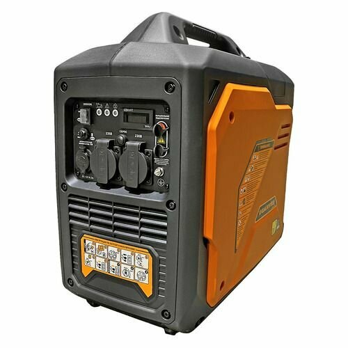 Бензиновый генератор CARVER PPG -3500IS, 220/12 В, 2.8кВт [01.020.00034]