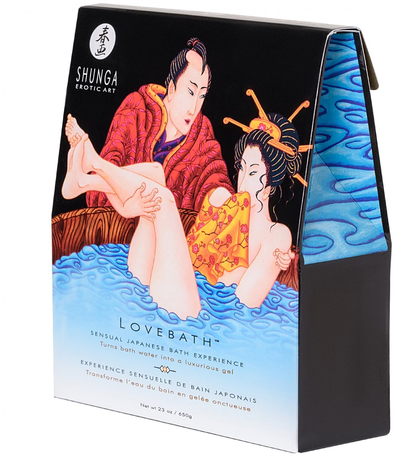 SHUNGA Соль для ванны Lovebath Ocean Temptation, превращающая воду в гель, 650 г