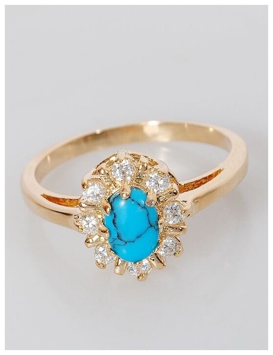 Кольцо, бирюза