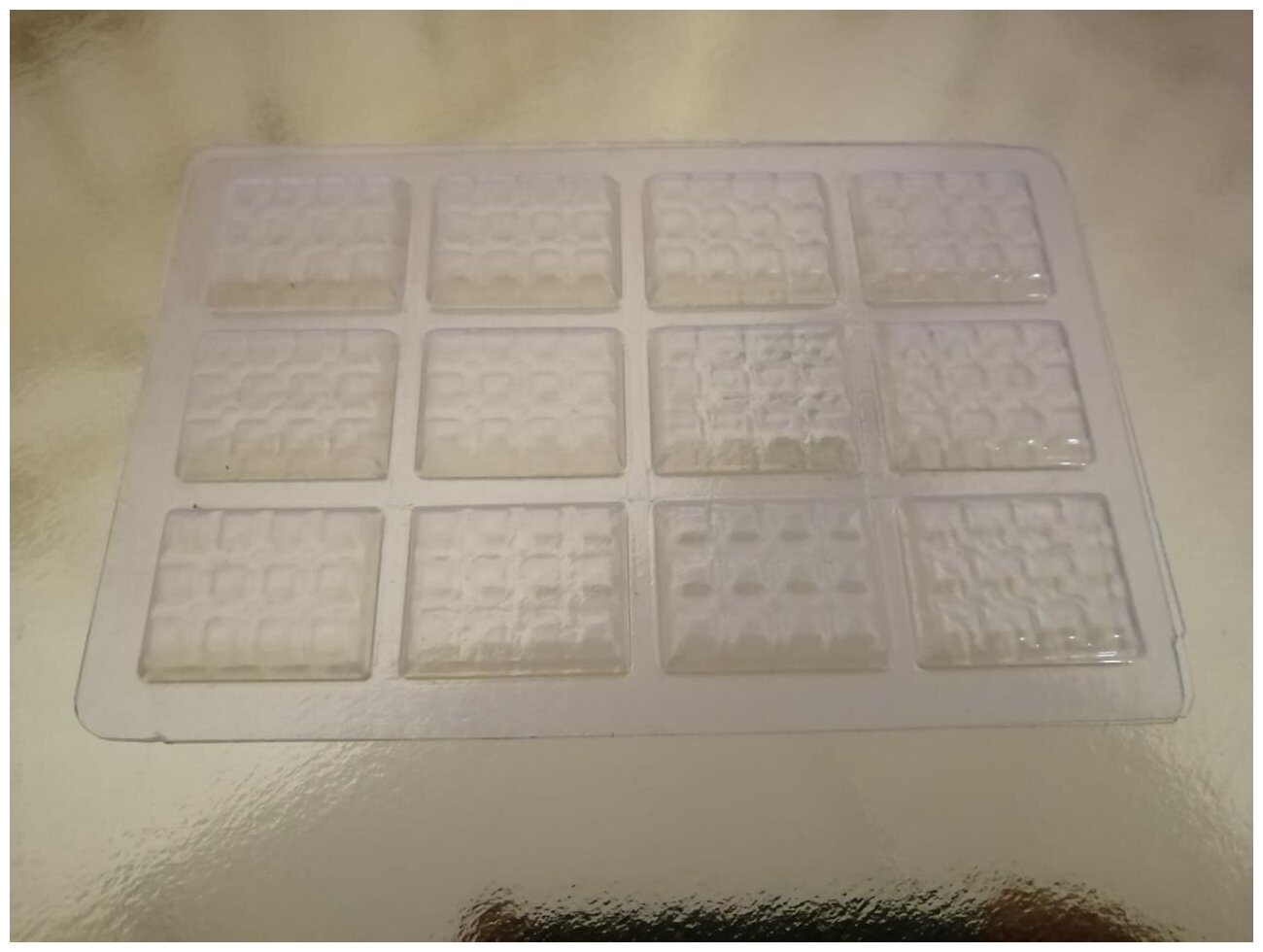 Форма для шоколада Мини плитки 12шт