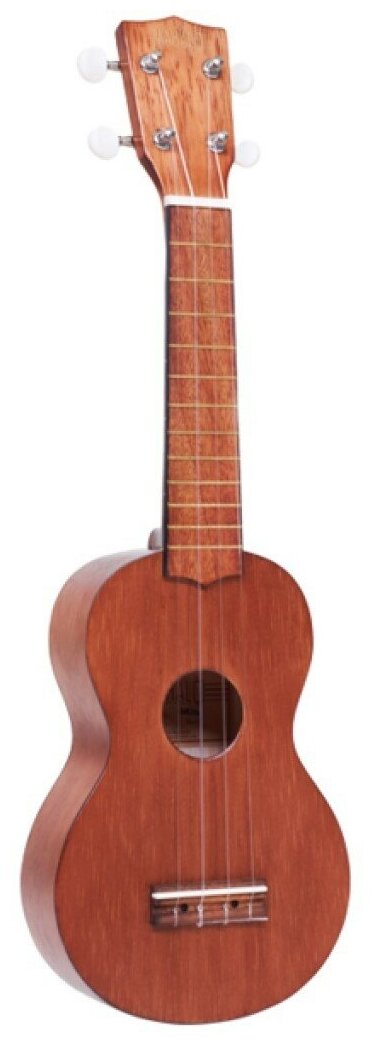 Набор: укулеле с чехлом, тюнер, медиаторы, доп. набор струн Aquila Mahalo MK1TBRK