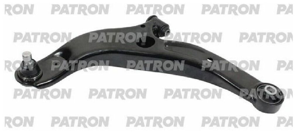 Рычаг подвески PATRON PS50161L, передний левый, для Mazda 323, черный