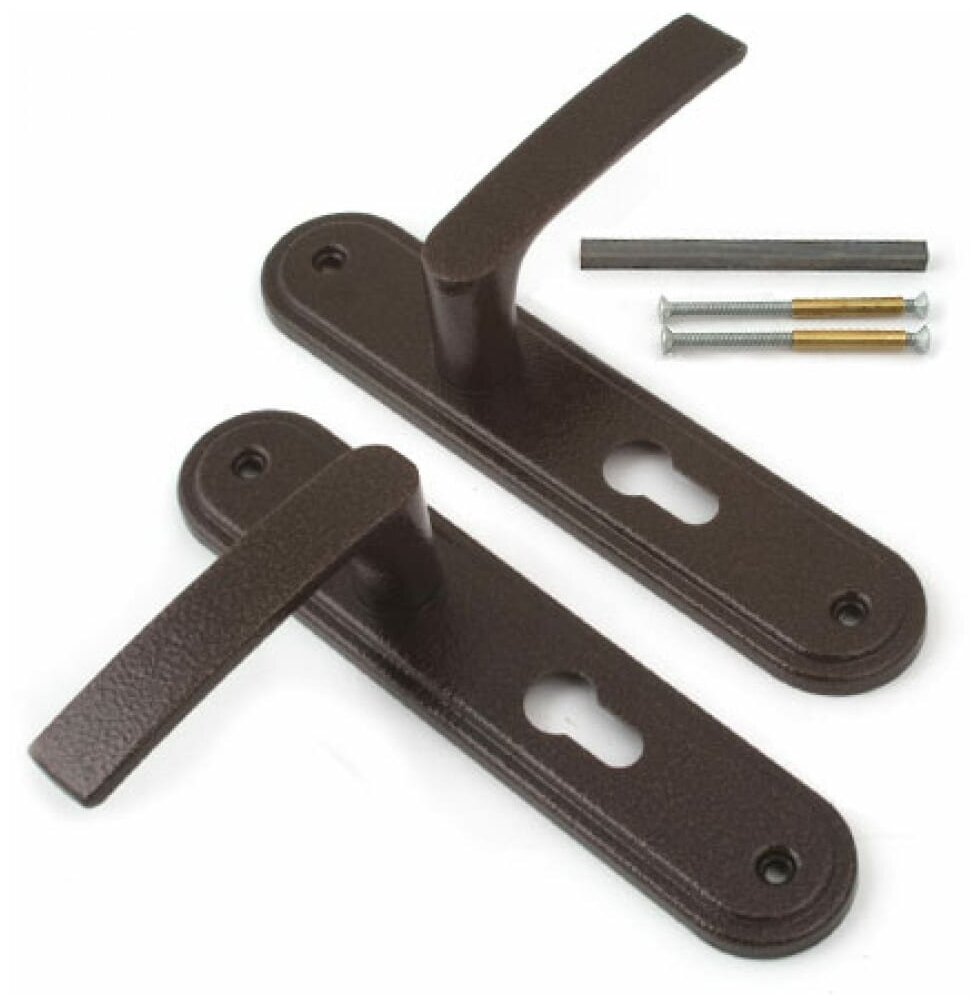 Ручки на планке Меттэм НР0801 медный антик