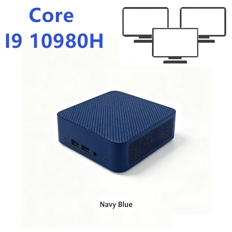 Мини-ПК Intel Core i9-10980H 16GB+128GB Navy Blue