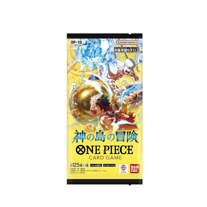 BANDAI One Piece Card Game Booster Box The Adventure of The Island of God [OP14-OP15] японская версия