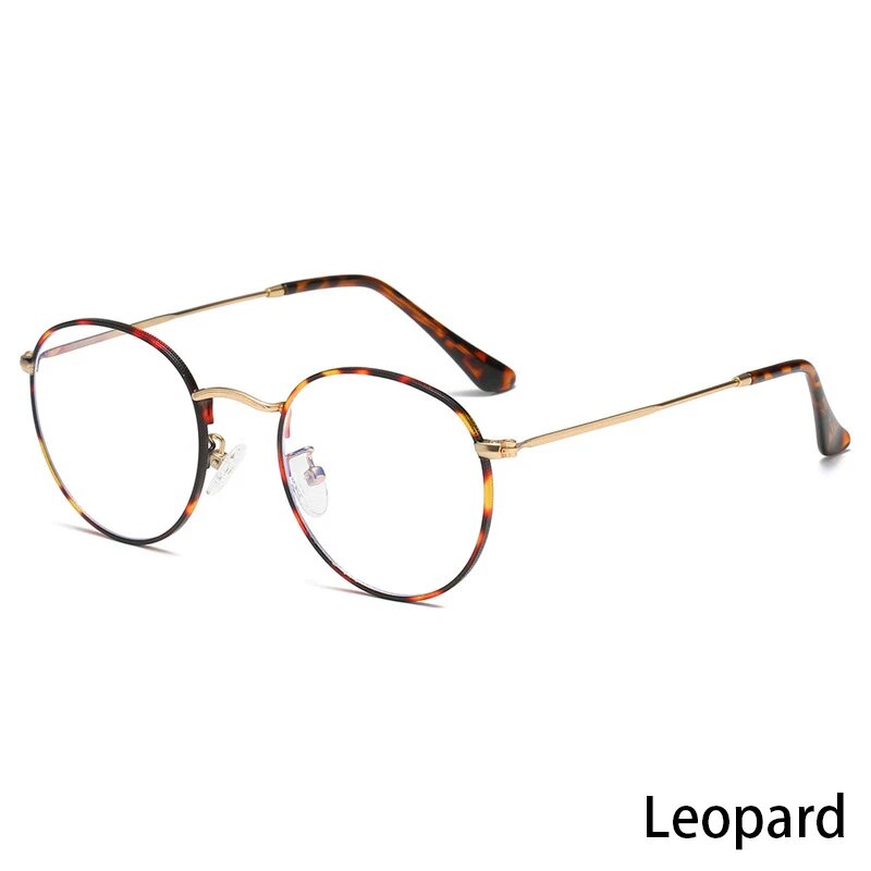 RUOBO GL014 Анти-синий свет Очки Leopard, Коричневый, Anti-blue Glasses