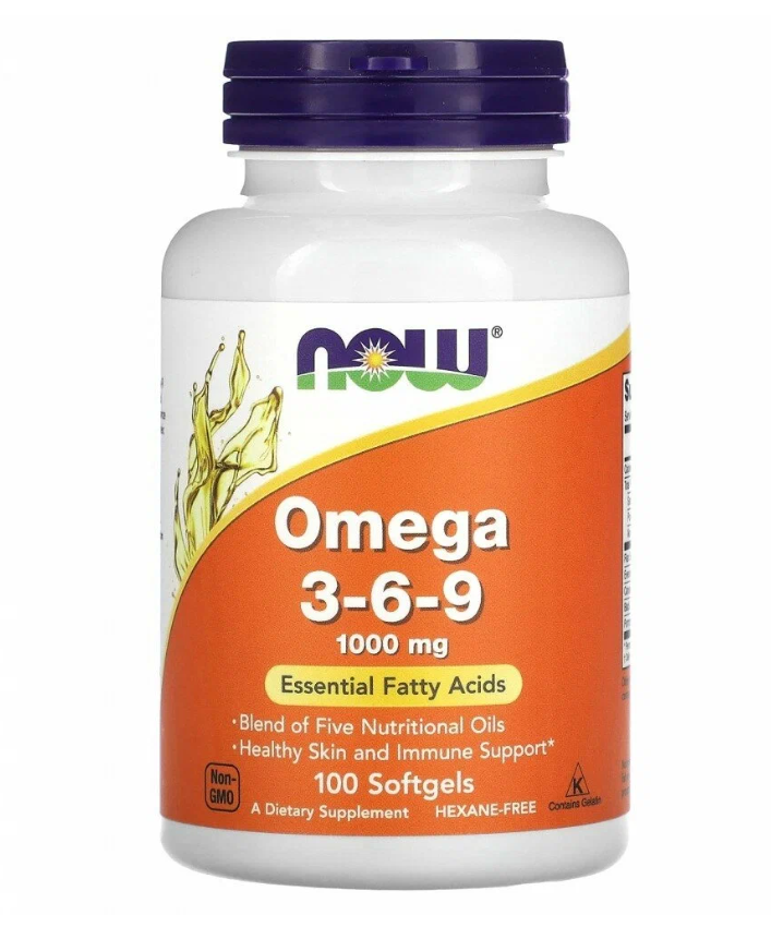 Omega 3-6-9 капс, 1000 мг, 180 г, 100 шт.