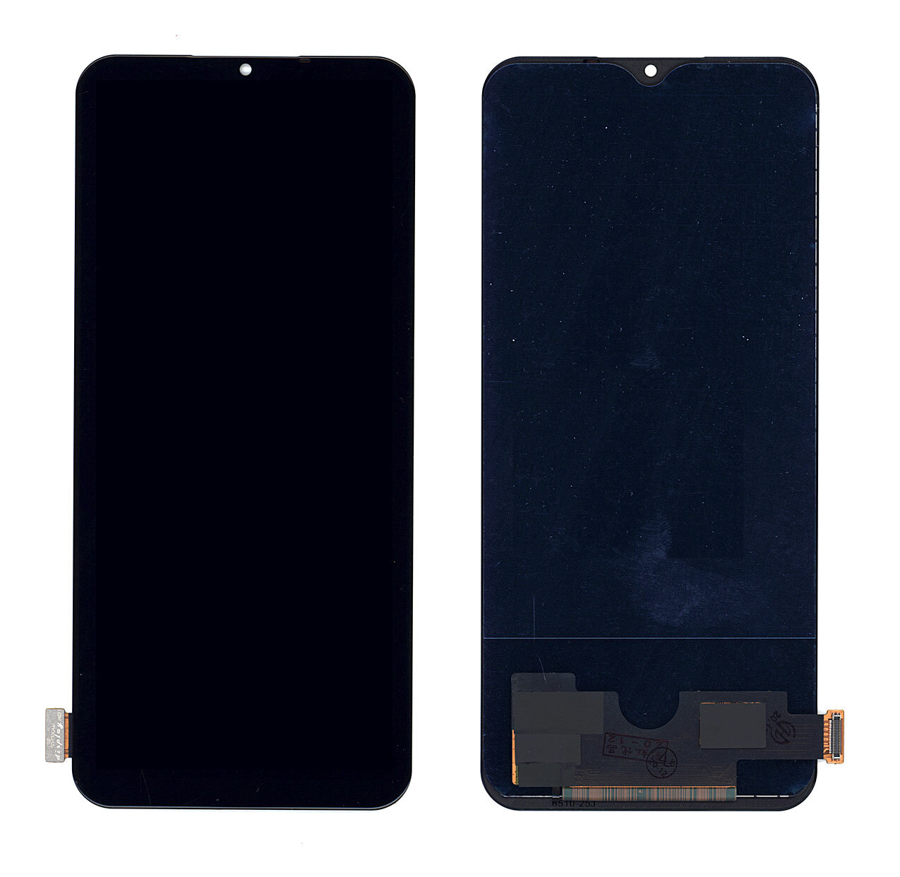 Дисплей (модуль) для телефона Xiaomi Mi10 Lite, в сборе с тачскрином, TFT, черный