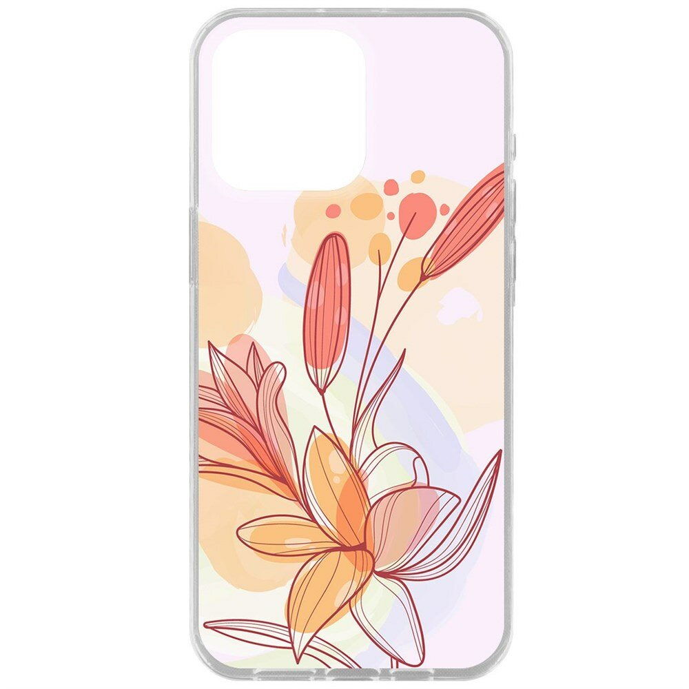 Чехол-накладка Krutoff Clear Case Фантазия для iPhone 15 Pro Max