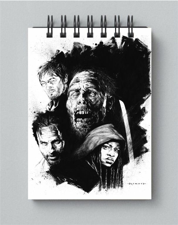 Блокнот Ходячие мертвецы, The Walking Dead №39, А4