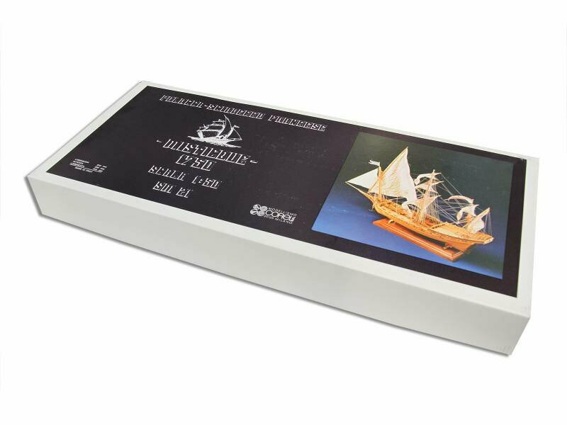 Набор для постройки модели корабля MISTICQUE французская шебека, 1750 г. Масштаб 1:50