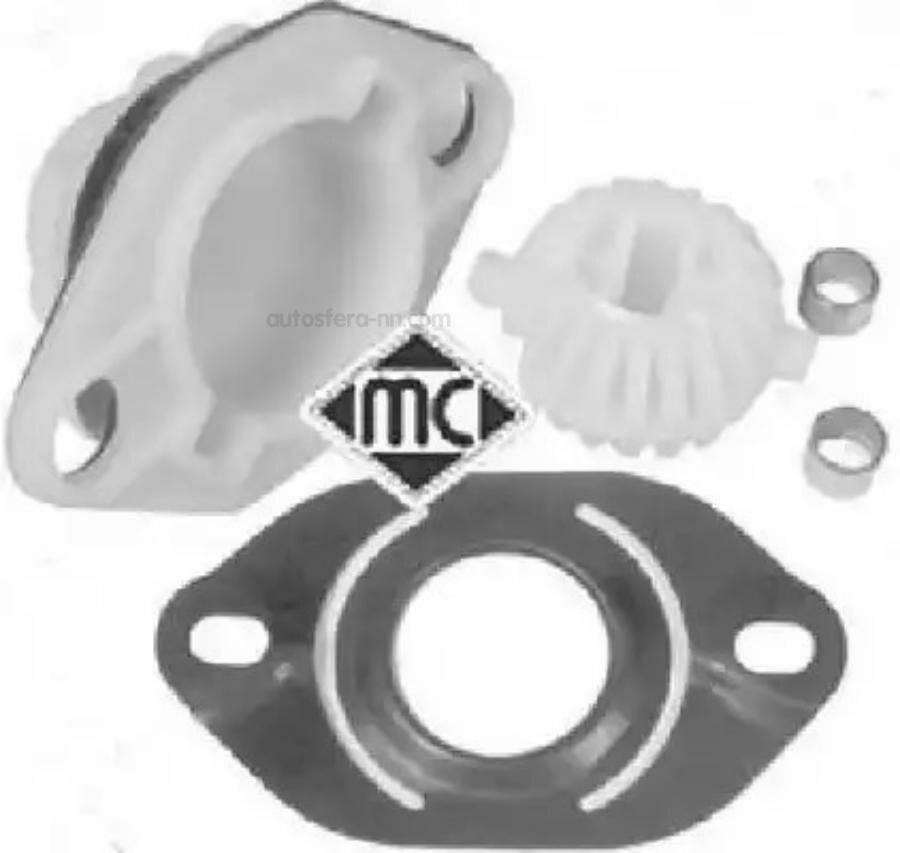 METALCAUCHO 03724 Ремкомплект кулисы vw golf ii/iii