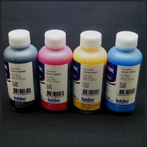 Комплект чернил InkTec для Epson L605 L655 L4150 L4160 L6160 L6170 L6190 (4x100мл)