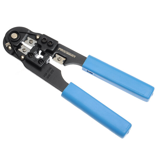 Пресс-клещи (кримпер) Proconnect Rexant HT-201N/HY-210C для обжима 8P8C 12-3451-4 (4 шт. в наборе)