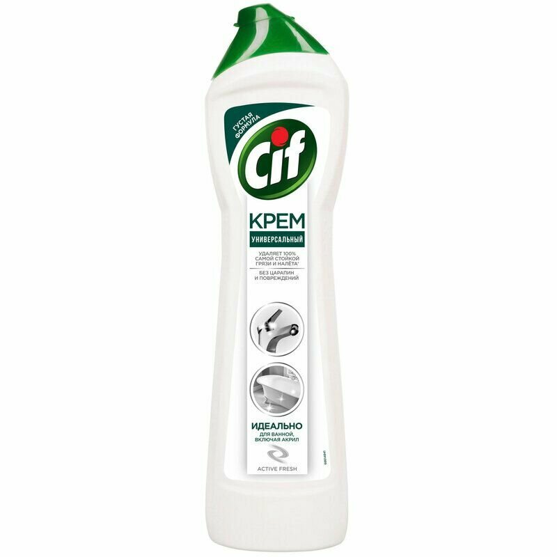 Cif Универсальное чистящее средство Актив крем Фреш, 500 мл