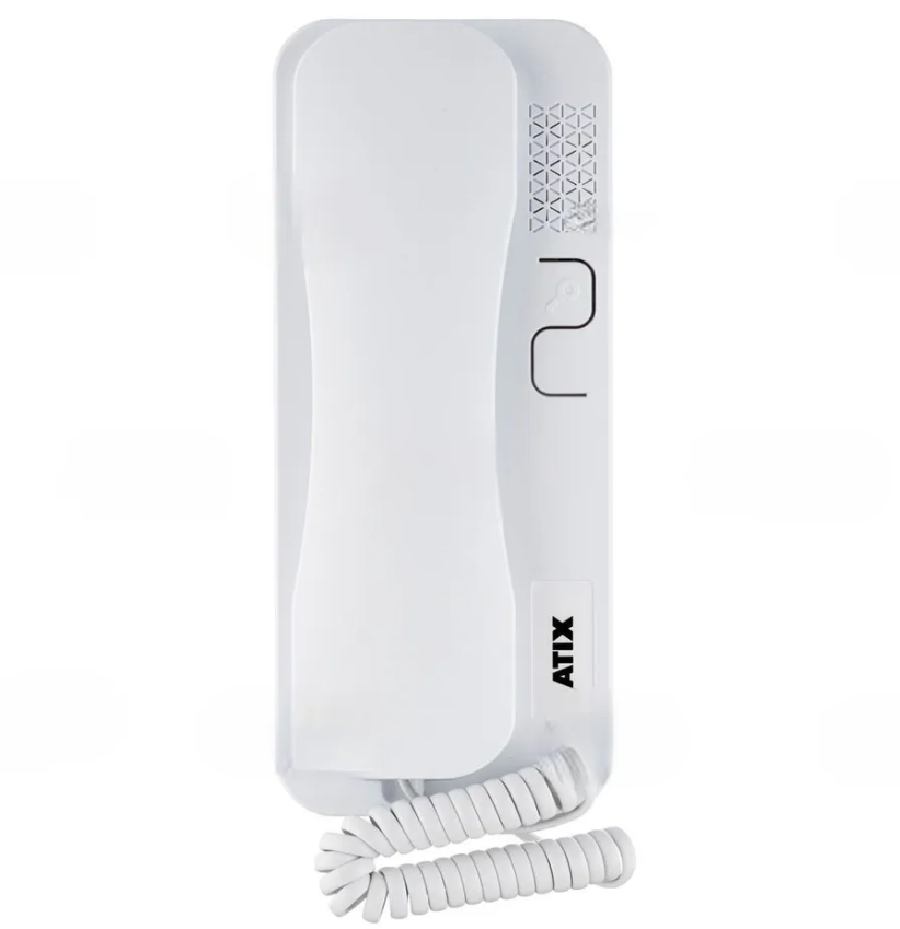 Координатная трубка ATIX AT-I-H1 White для подъездного домофона с 2-х проводной системой подключения