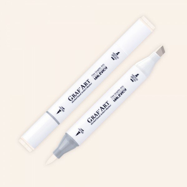 Маркер спиртовой Малевичъ GrafArt Brush, Телесный светлый S206