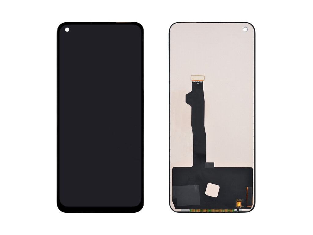 Дисплей (экран) в сборе с тачскрином для Huawei Honor 30 черный (TFT-совместимый) / 2400x1080