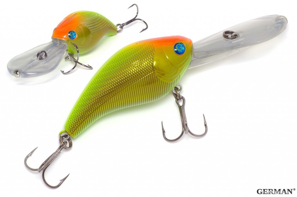 Воблер для троллинга German Sensuikan F 80 мм / 30 гр / C204 цвет