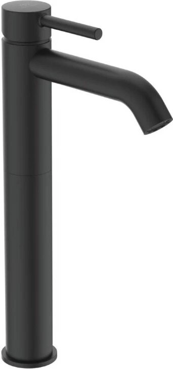 Смеситель для раковины Ideal Standard Ceraline BC194XG с донным клапаном, черный матовый