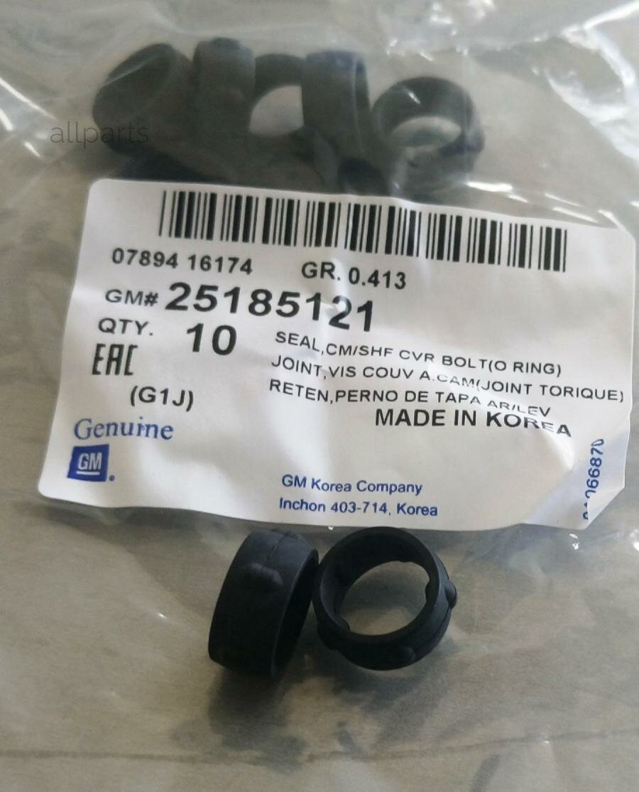 GENERAL MOTORS 25185121 Уплотнительное кольцо болта клапанной крышки