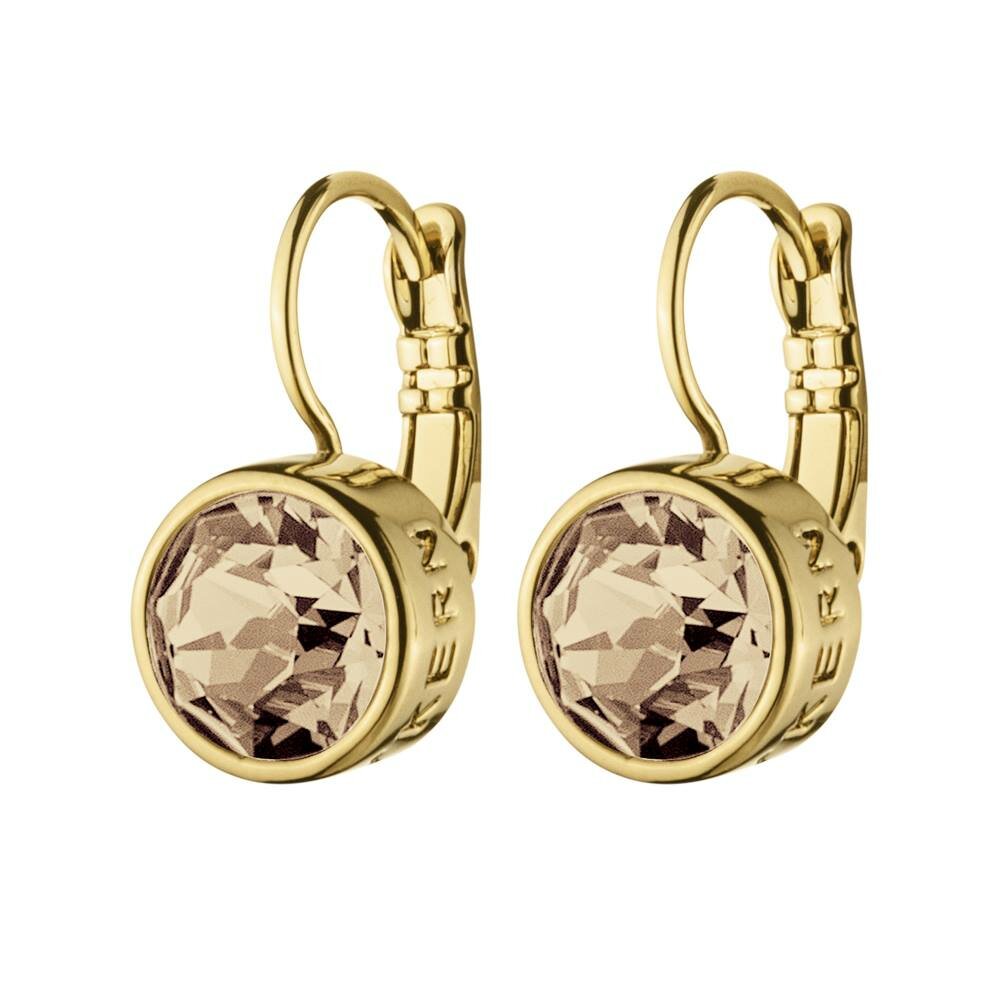 Серьги с подвесками, хрусталь, кристаллы Swarovski