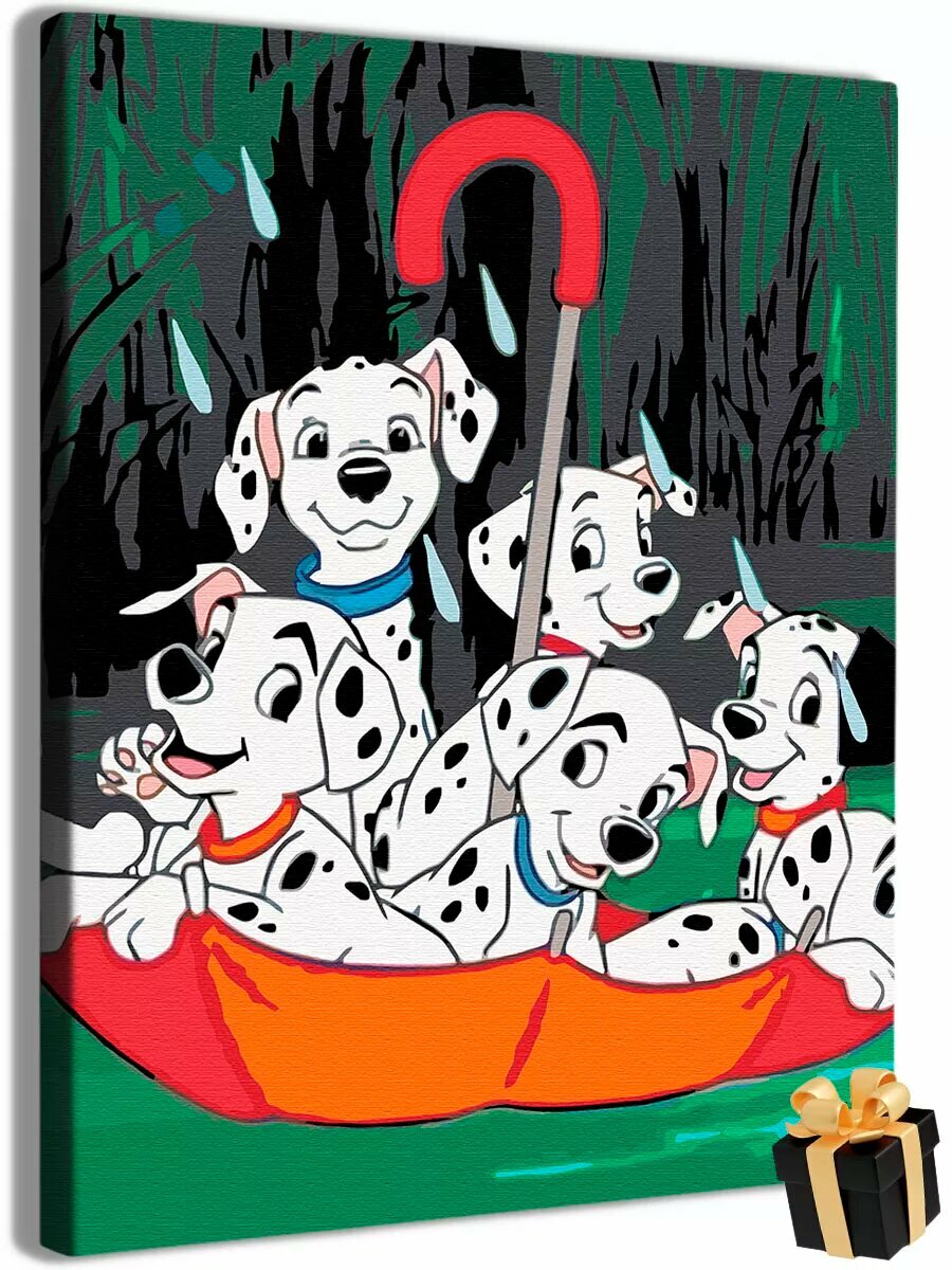 Картина по номерам 101 далматинец