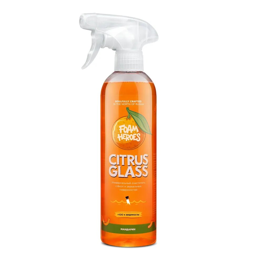 Foam Heroes Citrus Glass универсальный очиститель стекол, 500мл