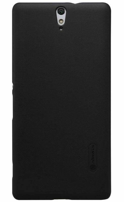Накладка пластиковая Nillkin Frosted Shield для Sony Xperia C5 Ultra черная